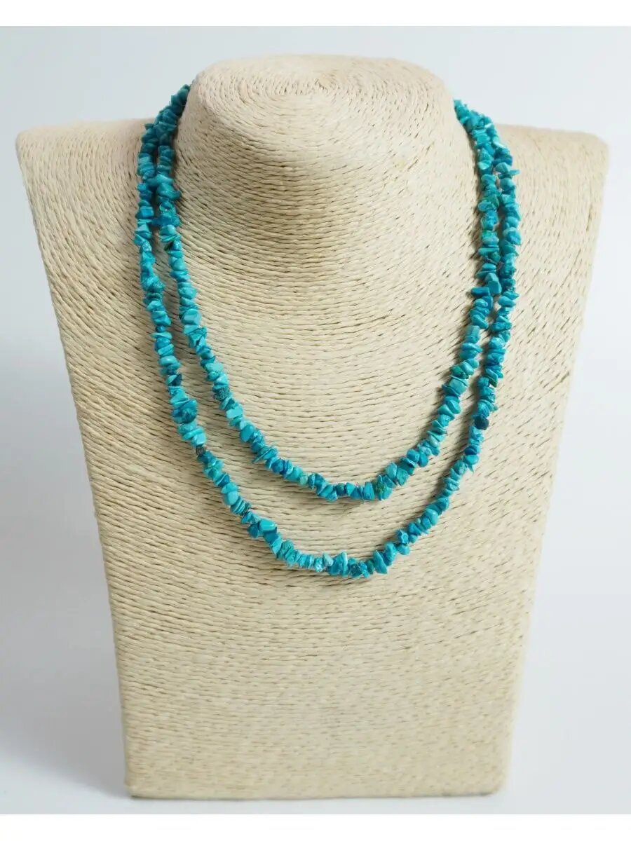 Бусы, бирюза