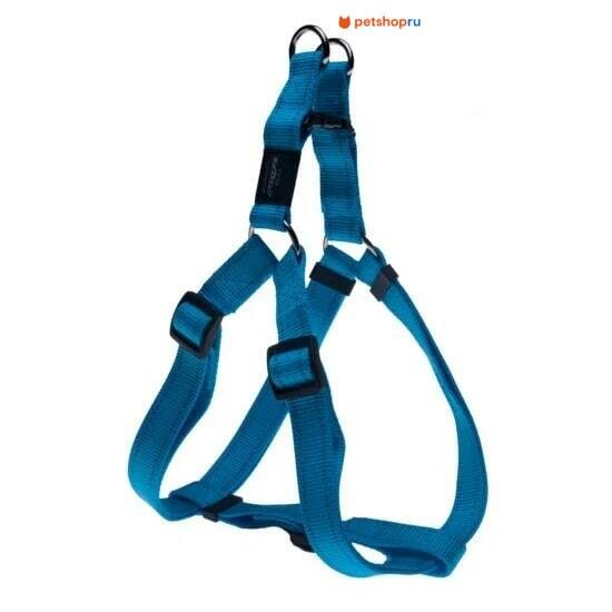 Rogz шлейка разъемная "Utility", р-р S (27-38см), ш: 1,1 см, голубой