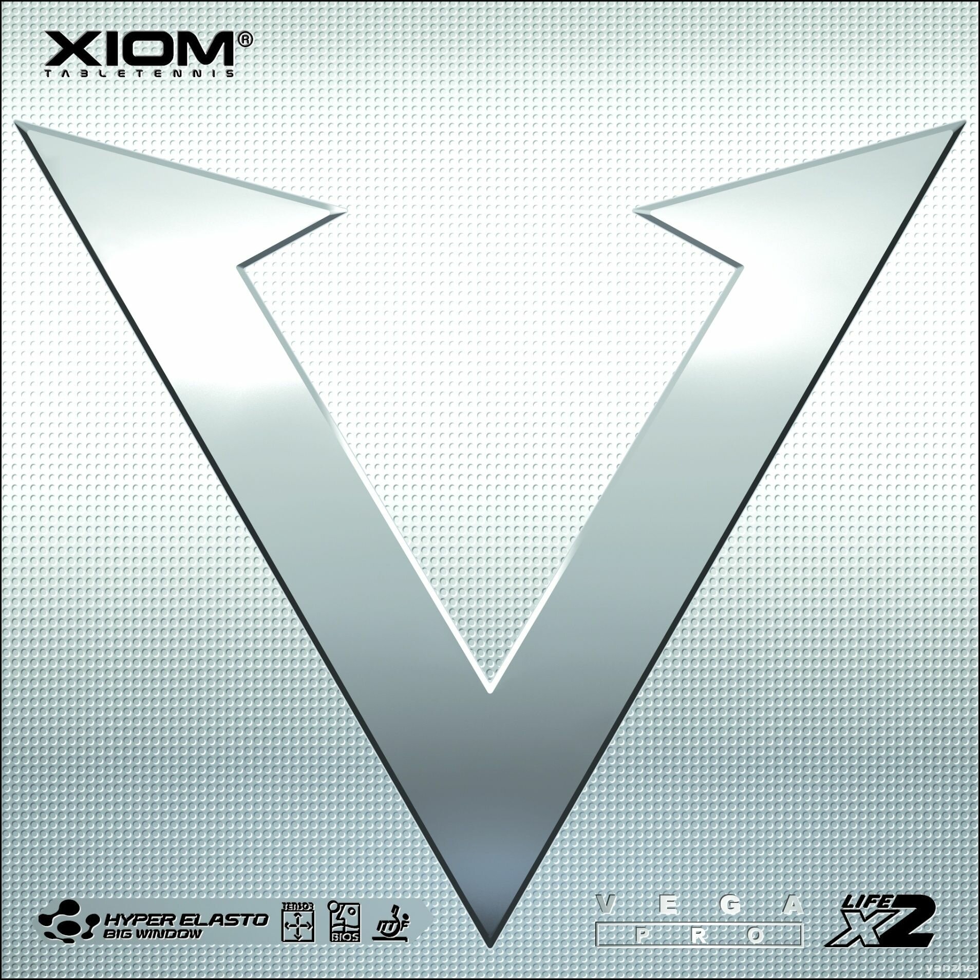 Эксклюзивная накладка Vega Pro Max черный для теннисного стола XIOM