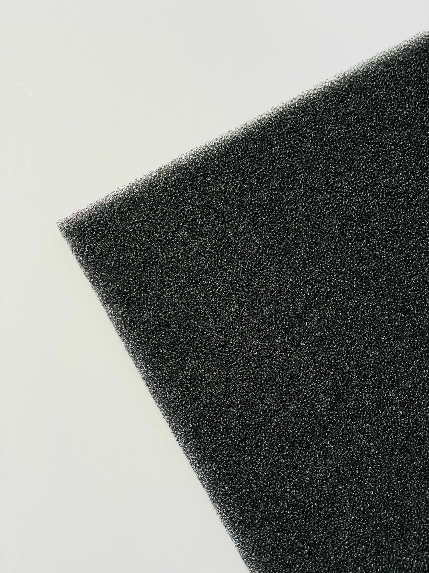 Фильтрующий материал, ппу ретикулированный поролон для фильтра, для пылесоса, для аквариума, для ПК 615x250x7мм - 40ppi