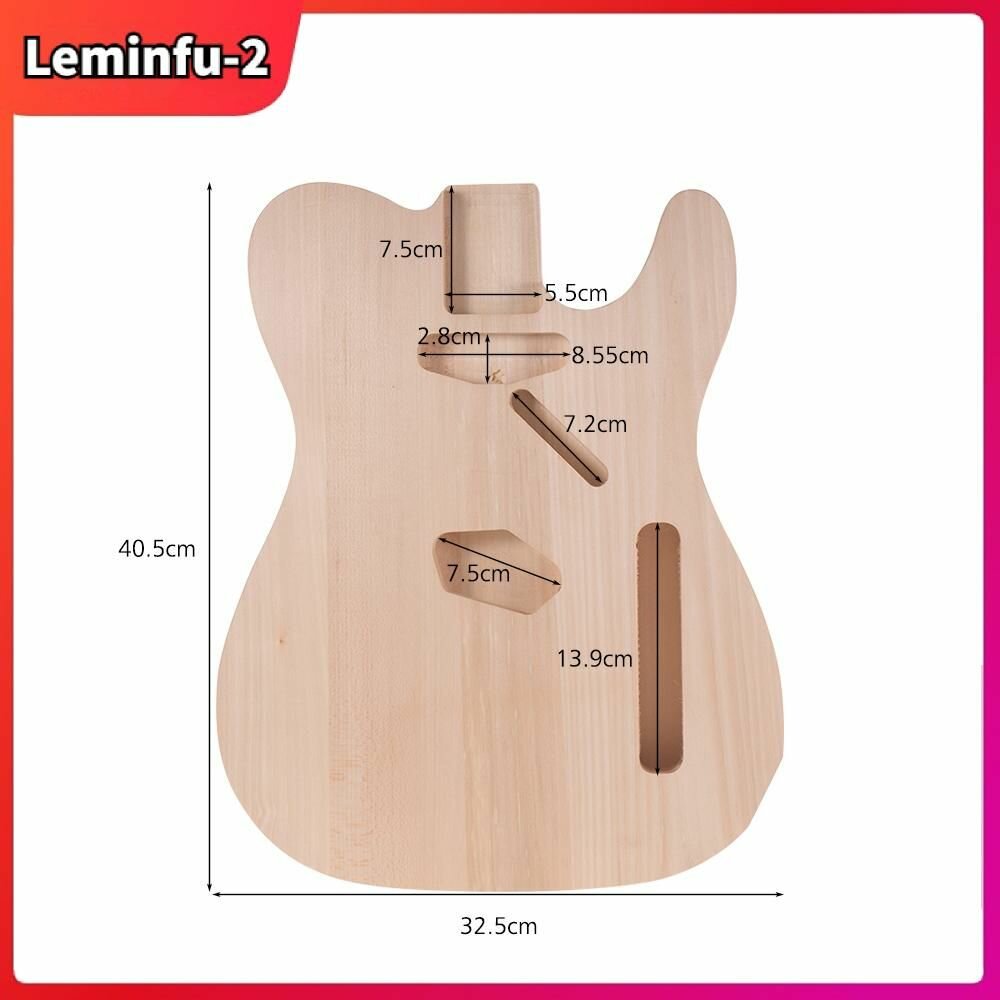 Незавершенный корпус электрогитары