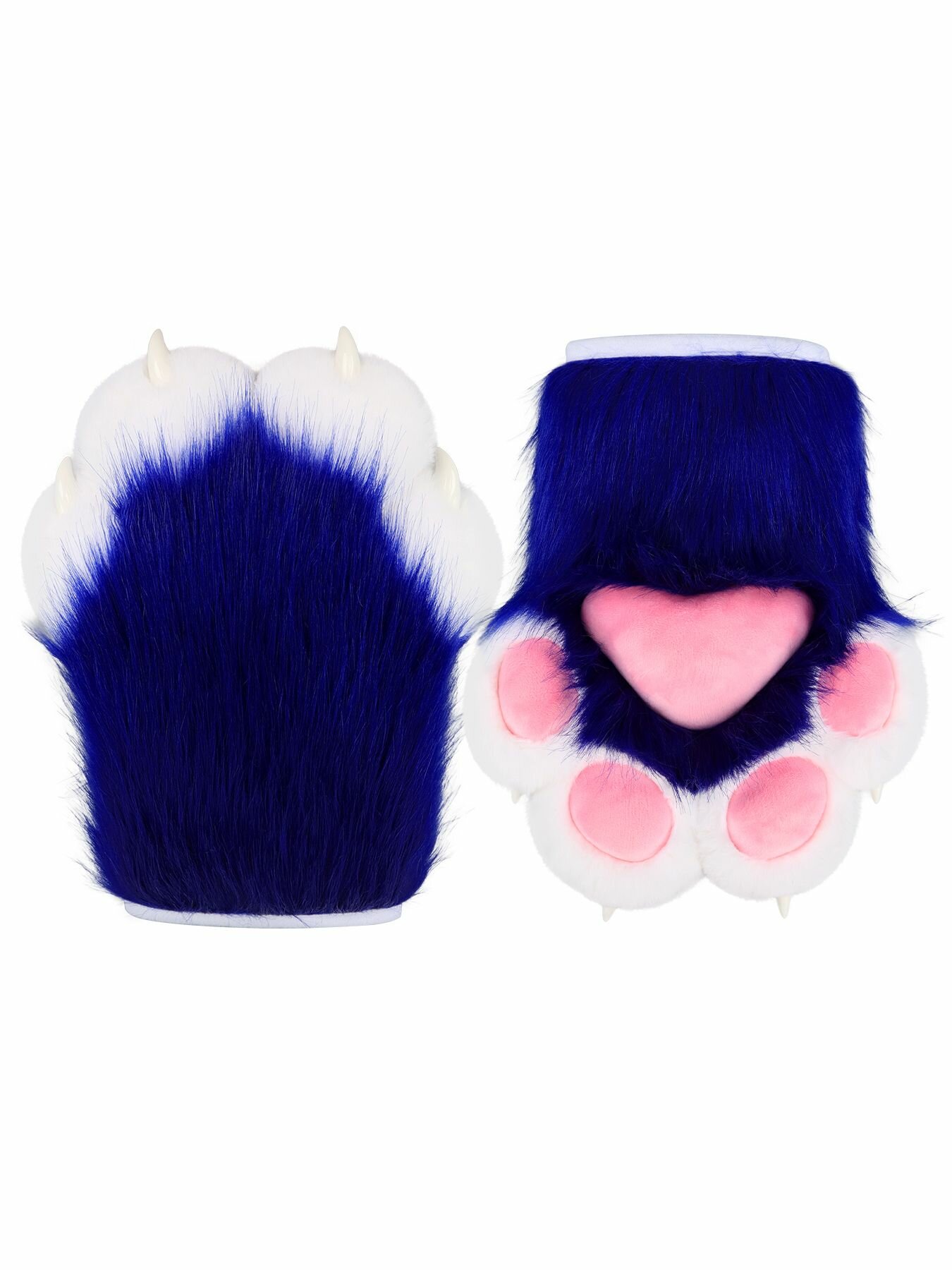 Мягкие перчатки с кошачьими лапками и когтями для фурсьюта и косплея, удобные и стильные