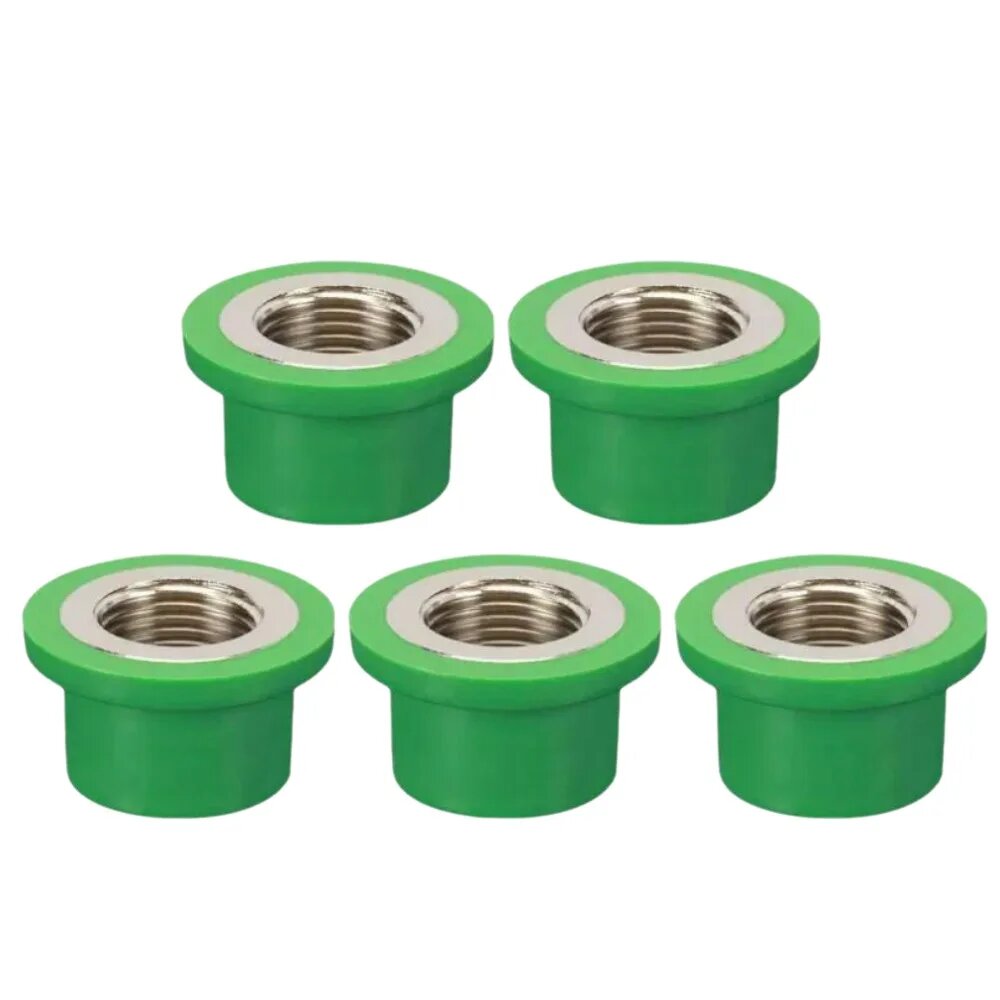 Инструмент для ремонта трещин PPR 1/2", 3/4", белый/зеленый, 5 шт. Green-1-2