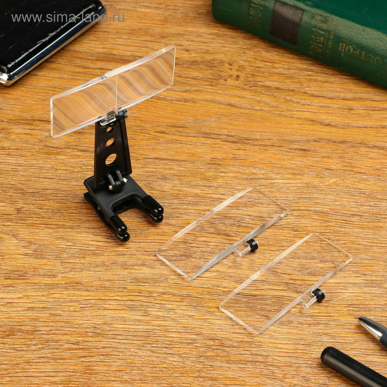 Лупа налобная с прищепкой на очки 3. 2. 1.5х, особенности: налобная