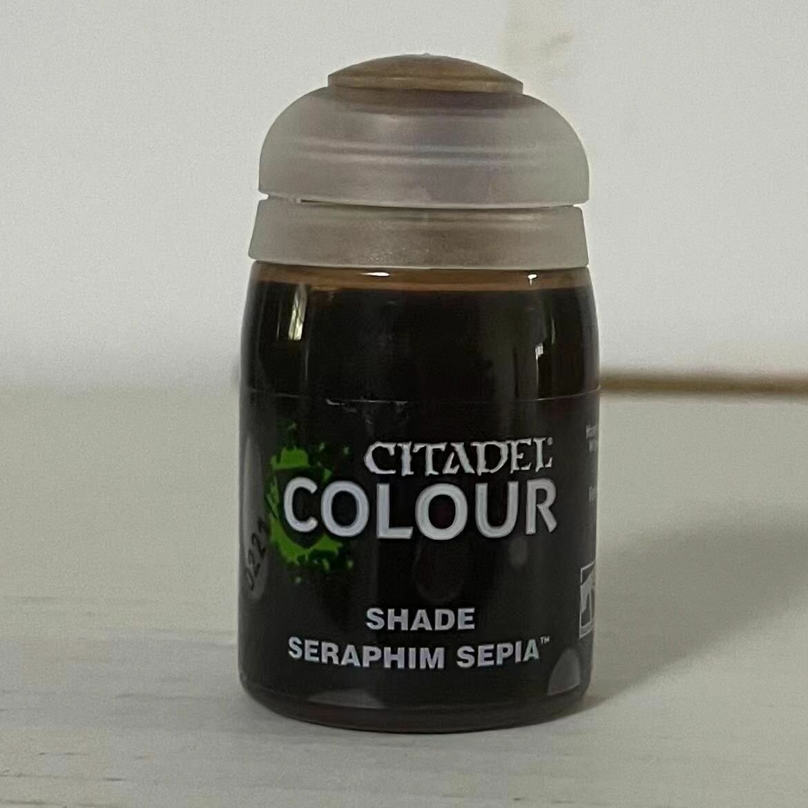 40k GW оттенок Цитадель 24-23 Серафим сепия 18 мл