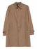 Пальто Lardini Single-breasted wool coat, размер 46, brown