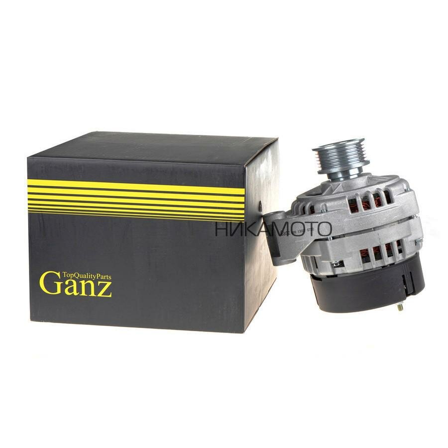 GANZ GRR13007 Генератор (80A) для ГАЗ 406дв инжектор GANZ GRR13007