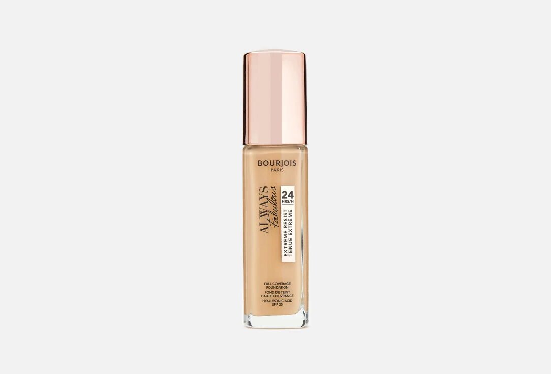 Стойкий тональный крем 24 часа Bourjois Always Fabulous, оттенок Beige, 30 мл