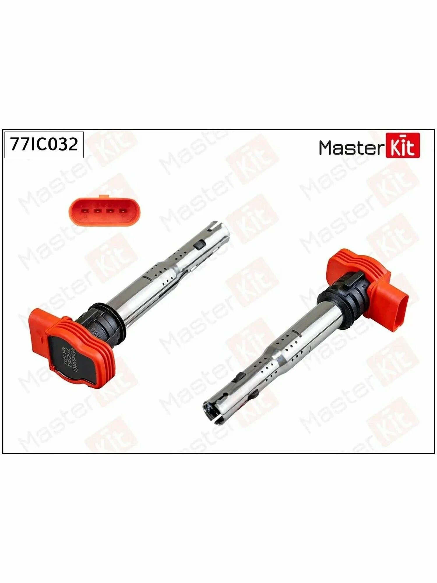 Катушка зажигания AUDI A4/A6/A8/Q7 2.0-4.2 04-08, MASTERKIT 77IC032
