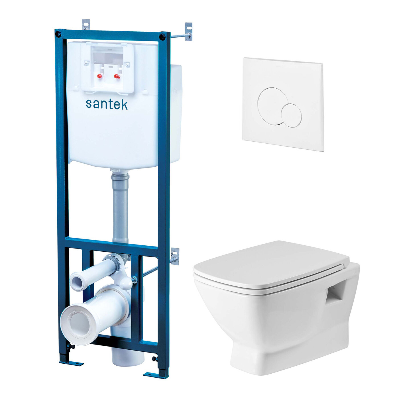 Унитаз с инсталляцией Santek Нео 1. WH50.1.758