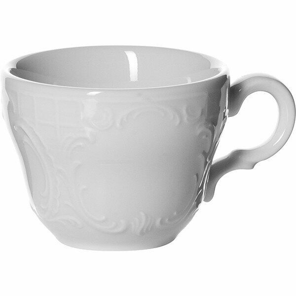 Чашка коф. высокая «Моцарт», фарфор, 90мл, белый (Bauscher, Германия)