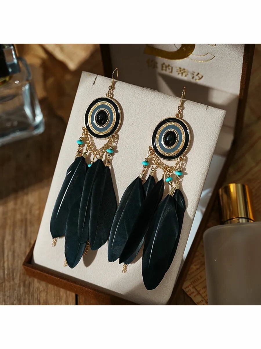 Серьги цепочки