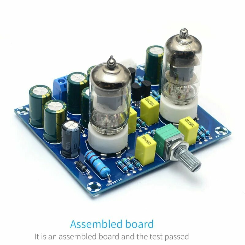 Lenwaycn ламповый предусилитель 6J1 2 канала AC12V Assembled Board