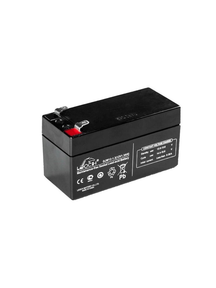 Аккумулятор 12В 1.3А. ч LEOCH DJW12-1.3 LEOCH