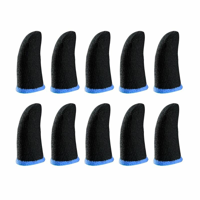 10шт L1 R1 Дышащий Мобильный игровой контроллер Пальцевая Втулка для Сенсорного Триггера для PUBG Mobile Rules of Survival Gatillos