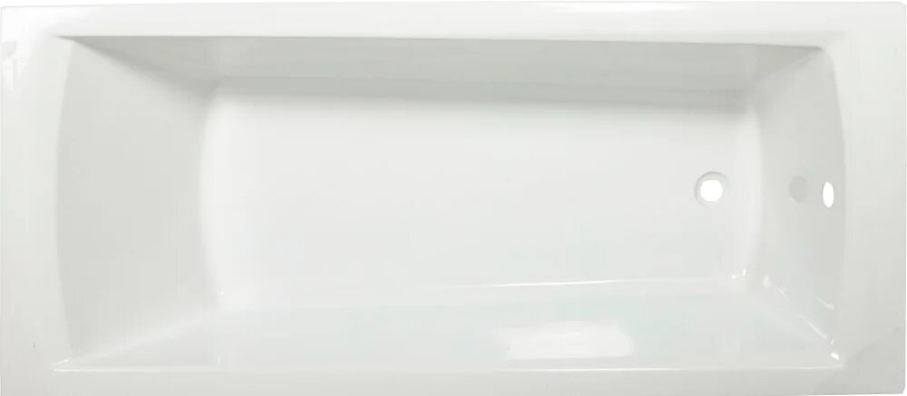 Акриловая ванна Ravak Domino Plus 180x80, на ножках, пристенная, белая, глянцевая, прямоугольная