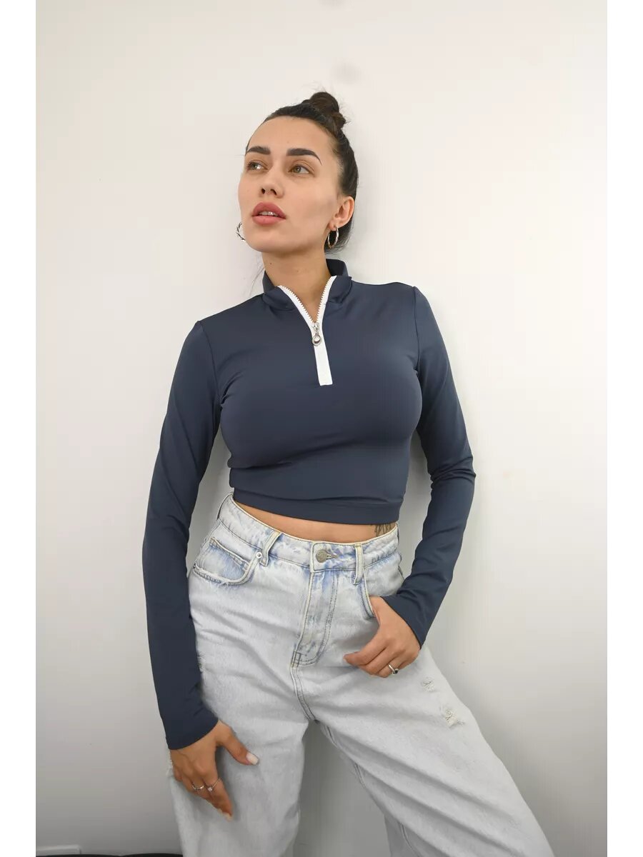 Рашгард KseniaESM_fitwear, размер XS, серый