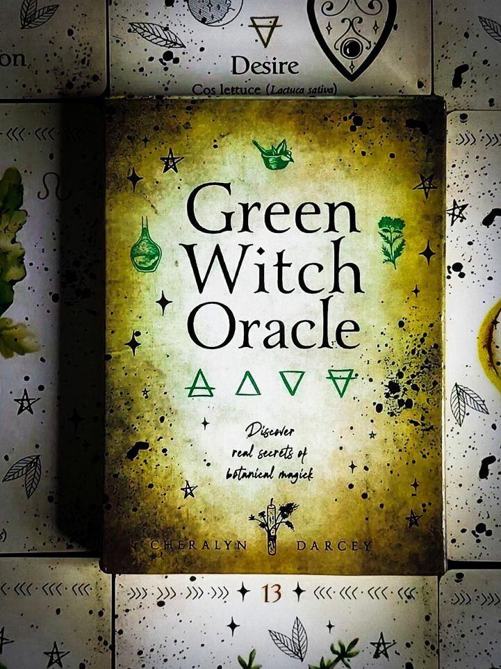 Оракул Зеленой Ведьмы (Green Witch Oracle) с инструкцией PDF