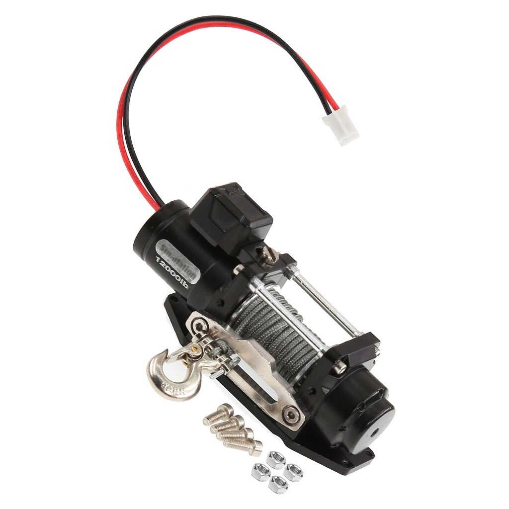 Сильная система Электрической Лебедки Save Winch с Дистанционным управлением для масштаба 1/10 1/8