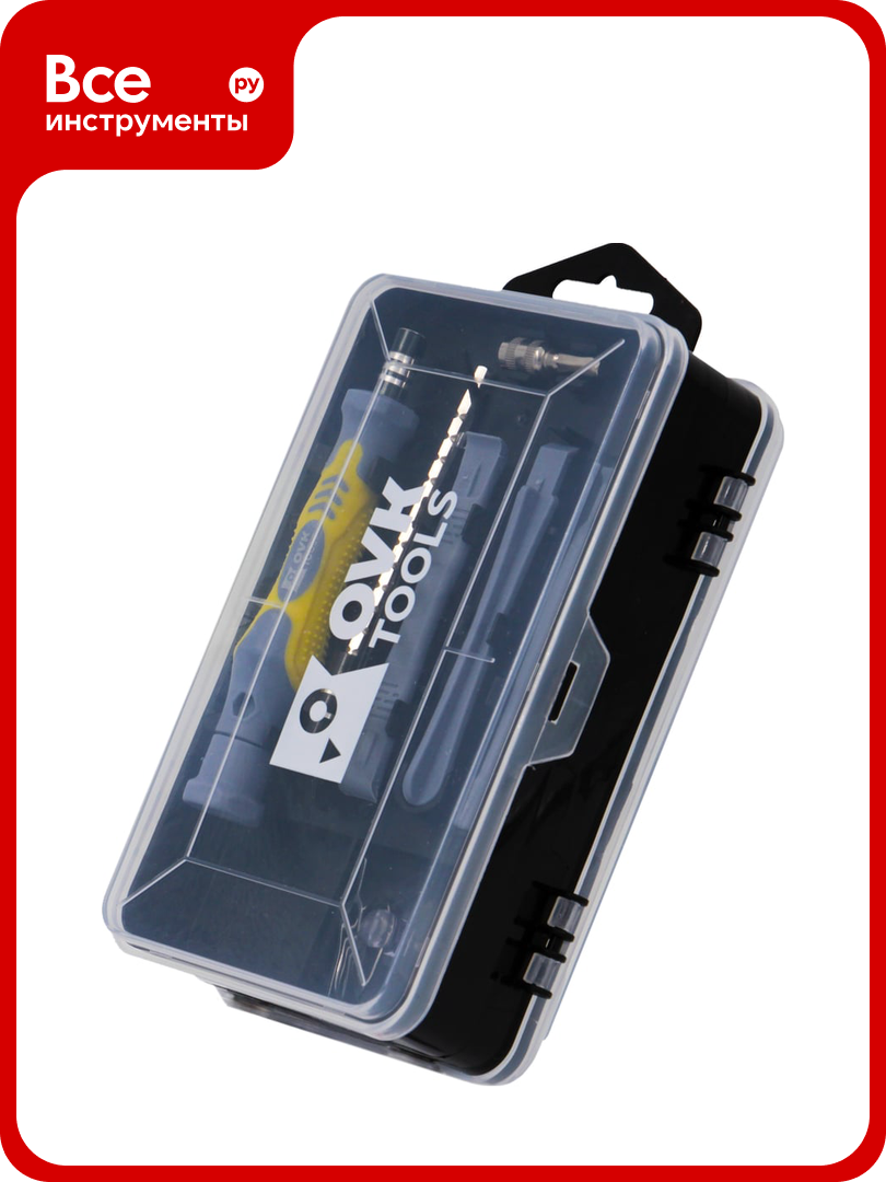 Набор отвёрток OVK TOOLS 117 в 1 OTSIAA-006