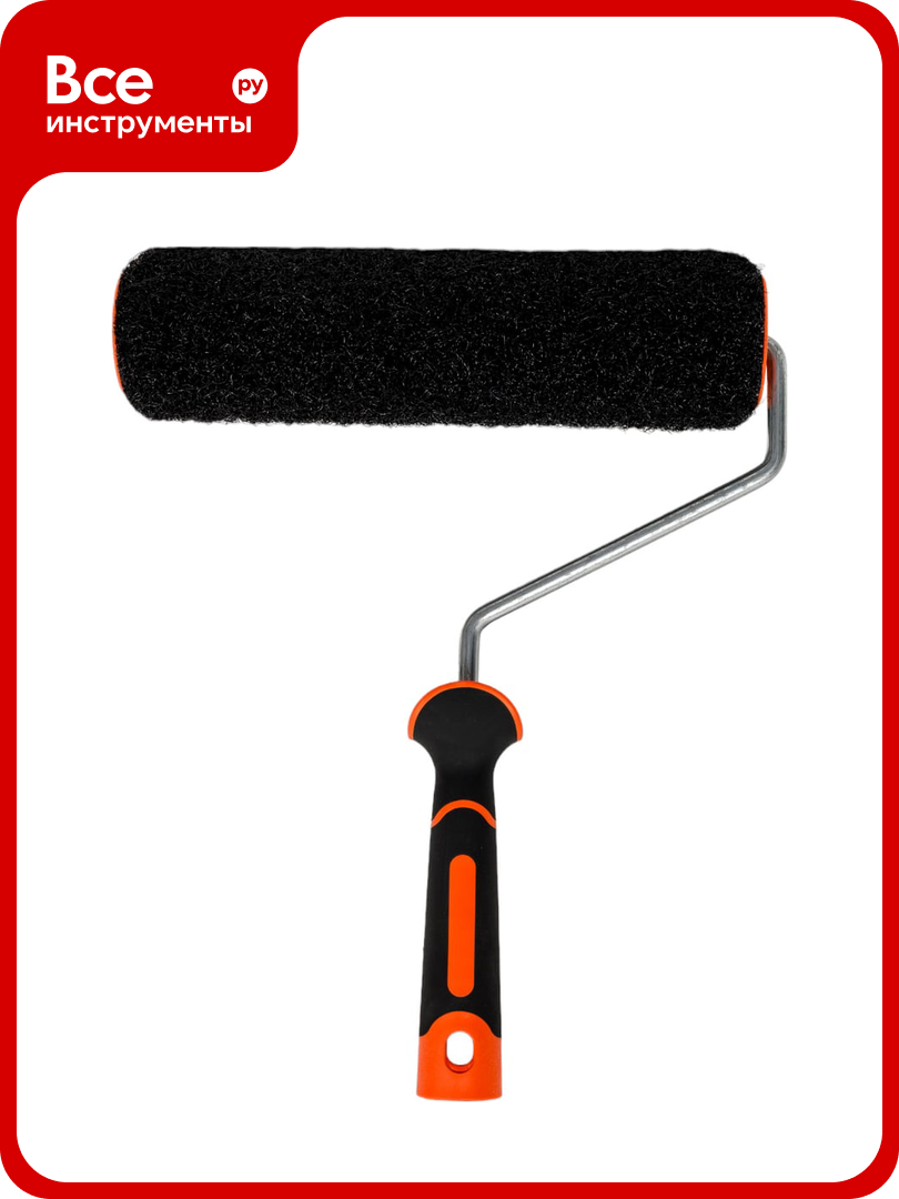 Валик для нанесения шпаклевки DECOR 250 мм, d 50 мм, бюгель 8, нанесения состава