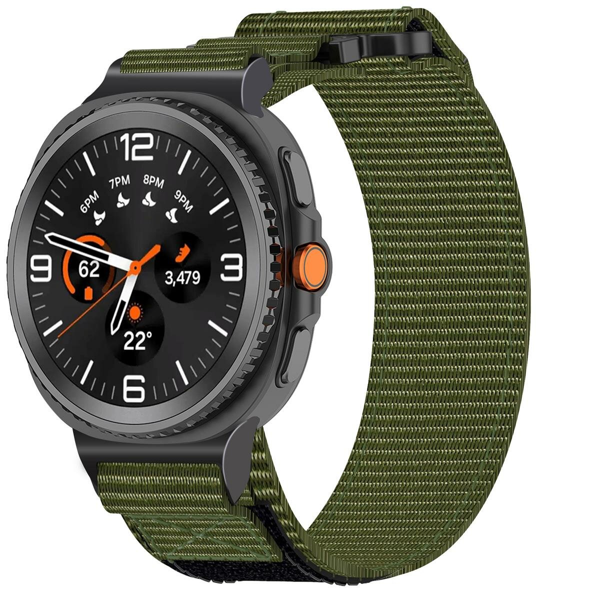 Ремешок Для Часов С Двухсекционной Нейлоновой Петлей, Подходит Для SAMSUNG Galaxy Watch 8 40MM 44MM/8Classic 46MM