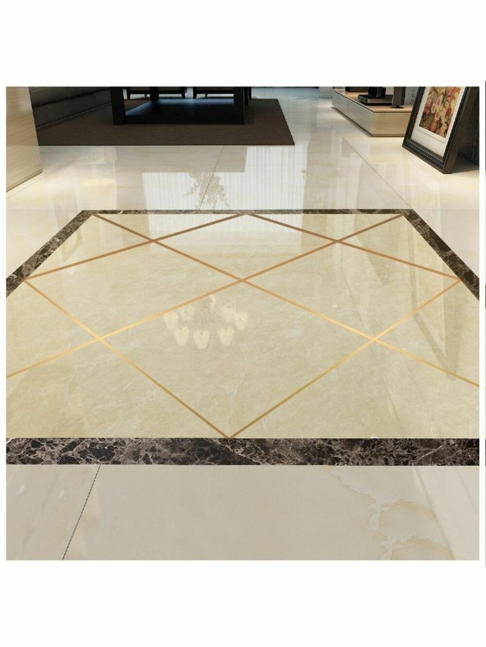 50 метров наклейки на керамическую плитку водонепроницаемые для украшения стен и пола