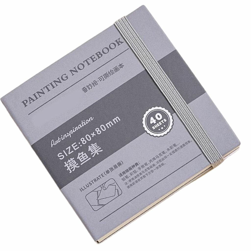 Отрывная книжка-раскраска, коллекция рыб