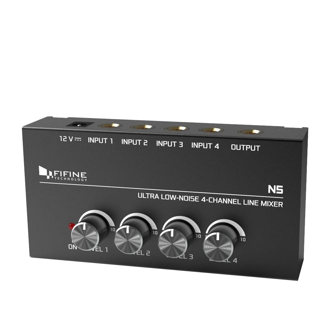 FIFINE N5 4-х канальный микшер