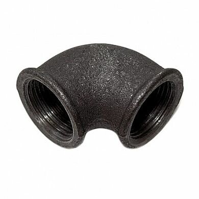 Угольник проходной чугун Ду 25 (1") ВР 10 штук