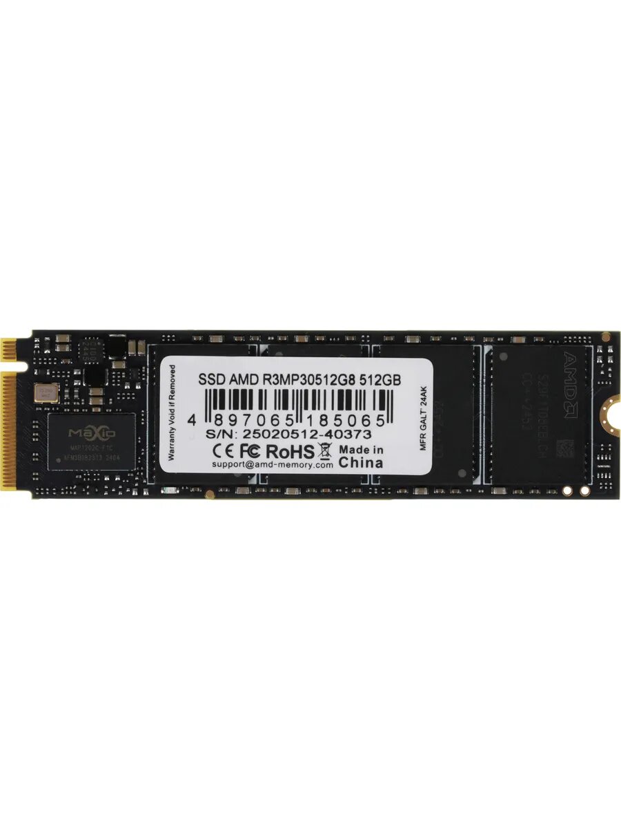Накопитель SSD PCIe 3.0 x4 512GB R3MP30512G8 Radeon M.2 2280