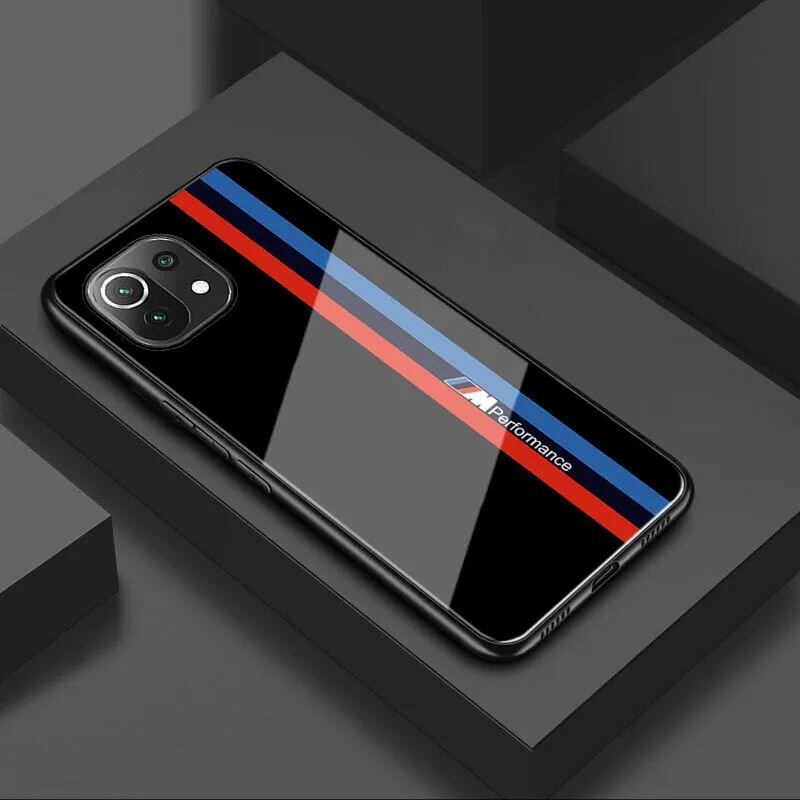 Подходит для Xiaomi 11 Lite / 11 Lite 5G NE / Mi 11 Lite / Mi 11 Lite 5G, защитный чехол из материала track glass, защитная оболочка смартфона + подарочное защитное стекло