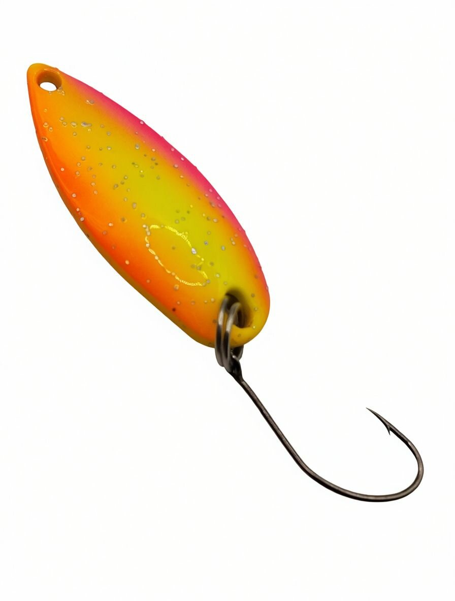 Блесна FOREST MIU 3.5г Колеблющаяся блесна для ловли окуня, щуки и судака, длина 33 мм, с крючком