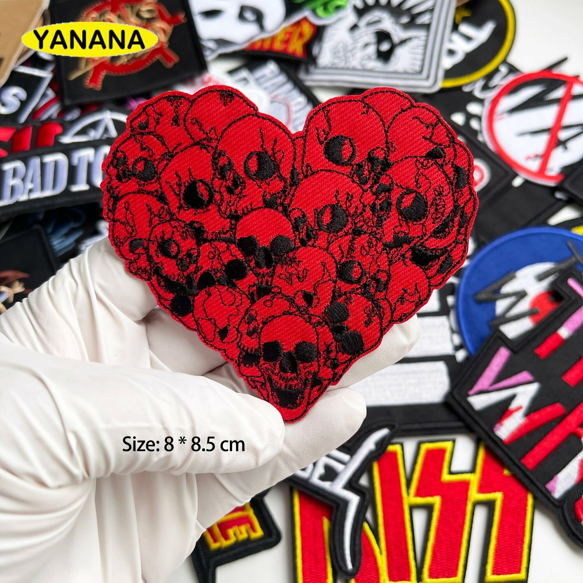 Железная нашивка YANANA, панк-рок группа 5A8