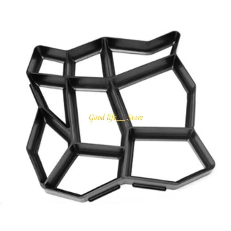 Пластиковая форма для тротуарной плитки "Каменная мозаика"