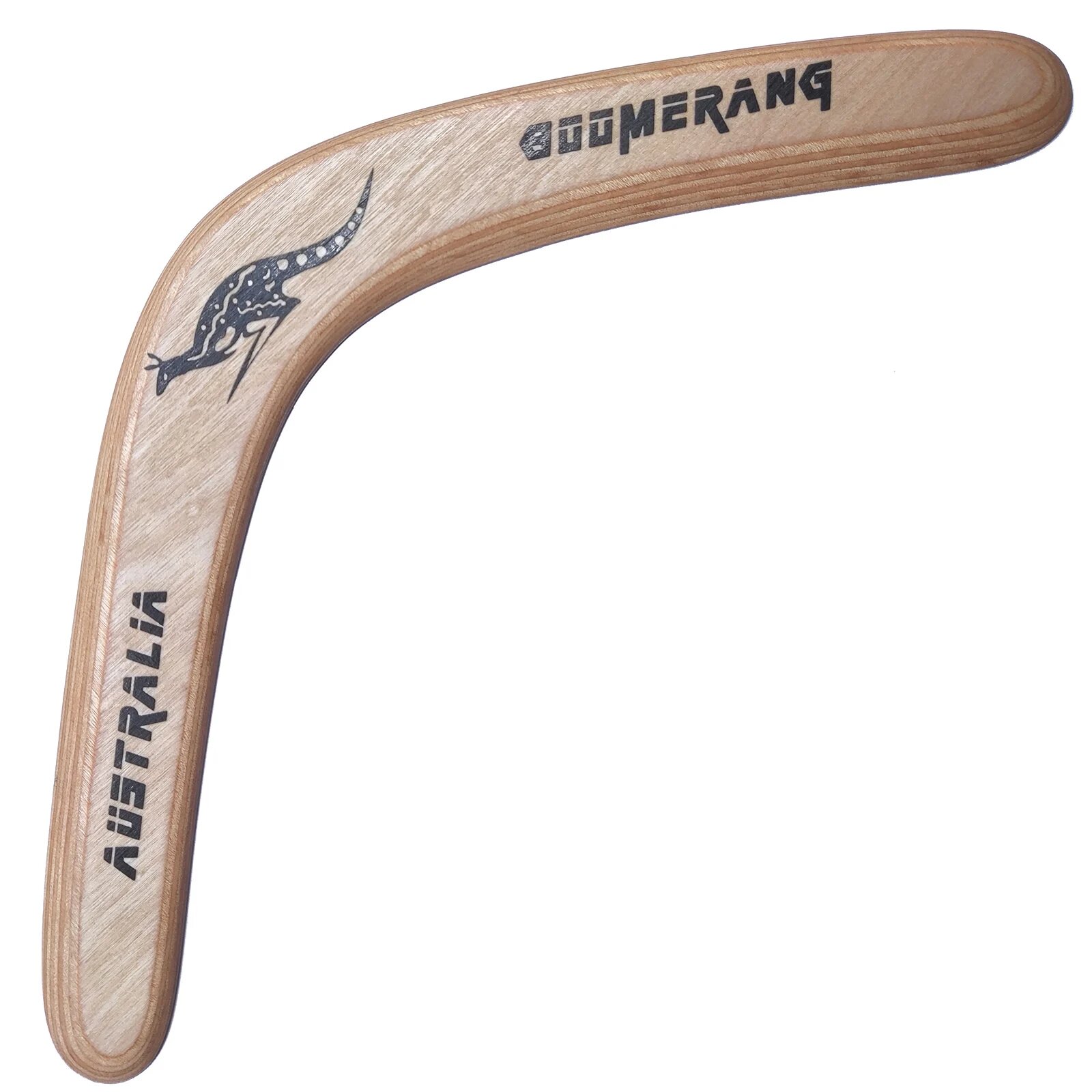 Деревянный бумеранг Aviation Voyage, right hand version, Унисекс