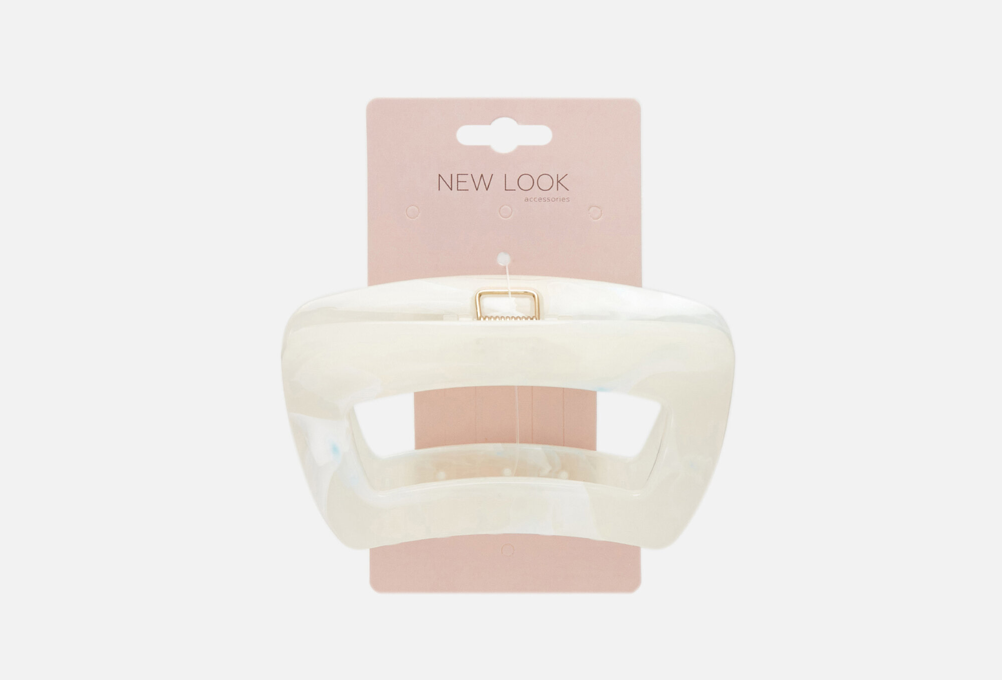 Краб для волос NEW LOOK 10100 Перламутровый