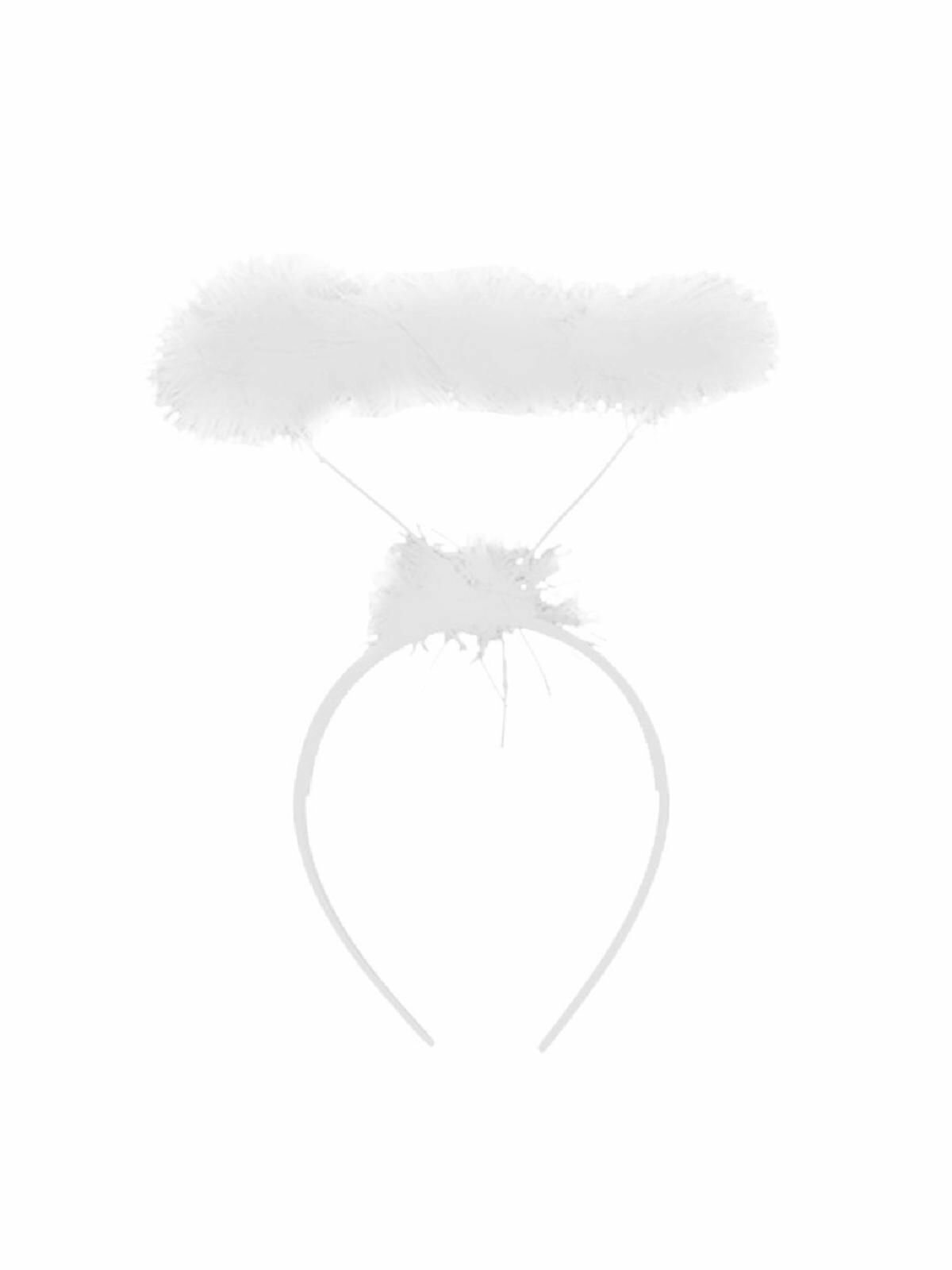 Обруч с перьями ангела
