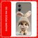 Чехол на Xiaomi Poco M4 5G / Сяоми Поко M4 5G с принтом "Крольчонок в вязаной ша...