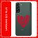 Чехол на Samsung Galaxy S22 + / Самсунг Галакси S22 Плюс с принтом "Love heart 2...