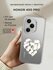 Чехол на Honor 400 Pro / Хонор 400 Про с принтом "Сердечко из кроликов 2 - 8 мар...