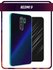 Чехол на Xiaomi Redmi 9 / Сяоми Редми 9 с принтом "Синий карбон"
