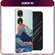 Чехол на Honor 90 / Хонор 90 с принтом "Закат в снежных горах", прозрачный