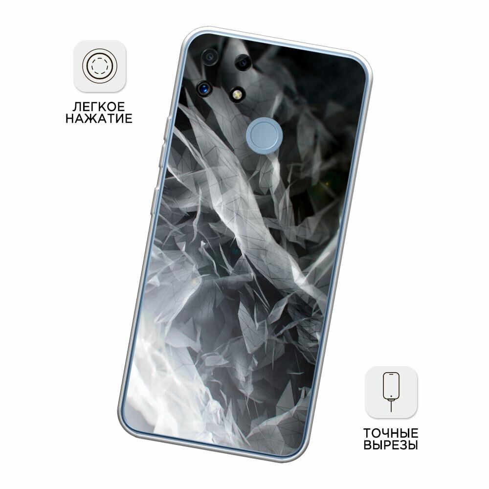 Чехол на Realme C25/C25s / Реалми С25/C25s с принтом "Абстракция 9" — фото 1