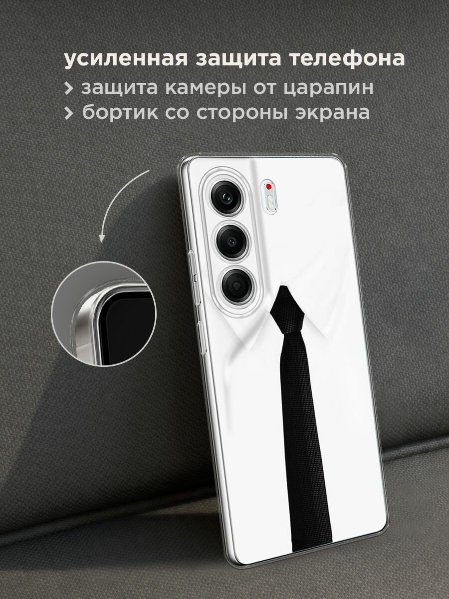 Чехол на Tecno Camon 40 Pro 5G / Текно Камон 40 Про 5G с принтом "Галстук" — фото 1