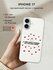 Чехол на Apple iPhone 17 / Айфон 17 с принтом "Косяки 1 - 14 февраля", прозрачны...