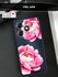 Чехол на Itel A70 / Ител А70 с принтом "Open peonies", прозрачный