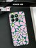 Чехол на Honor X8B / Хонор X8B с принтом "Розовые лепестки 2", прозрачный