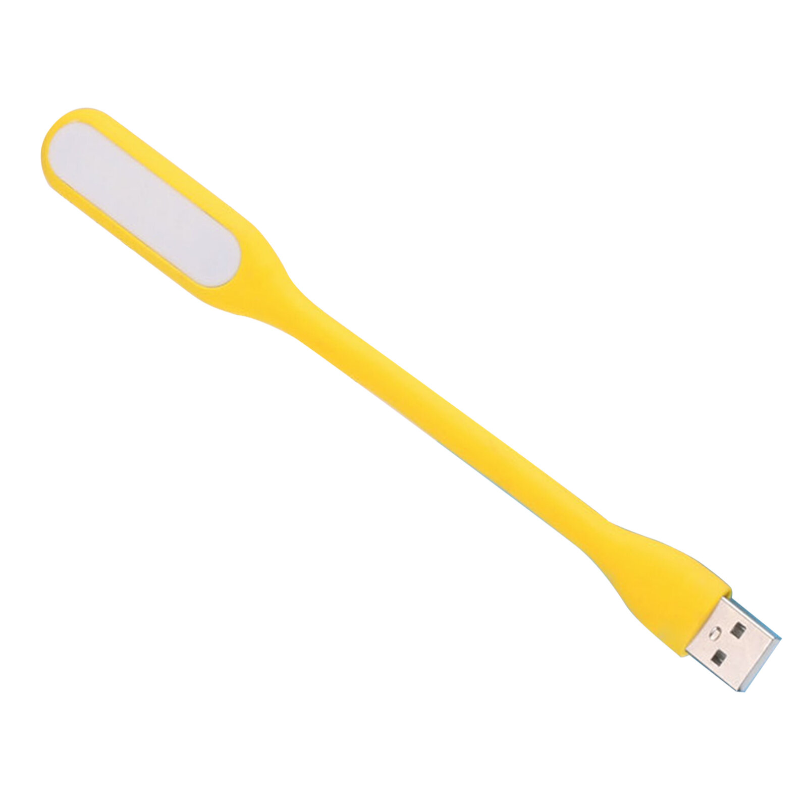 Портативная USB 5V светодиодная лампа для чтения, бытовой регулируемый мини-ночник для ноутбука Power Bank, желтый