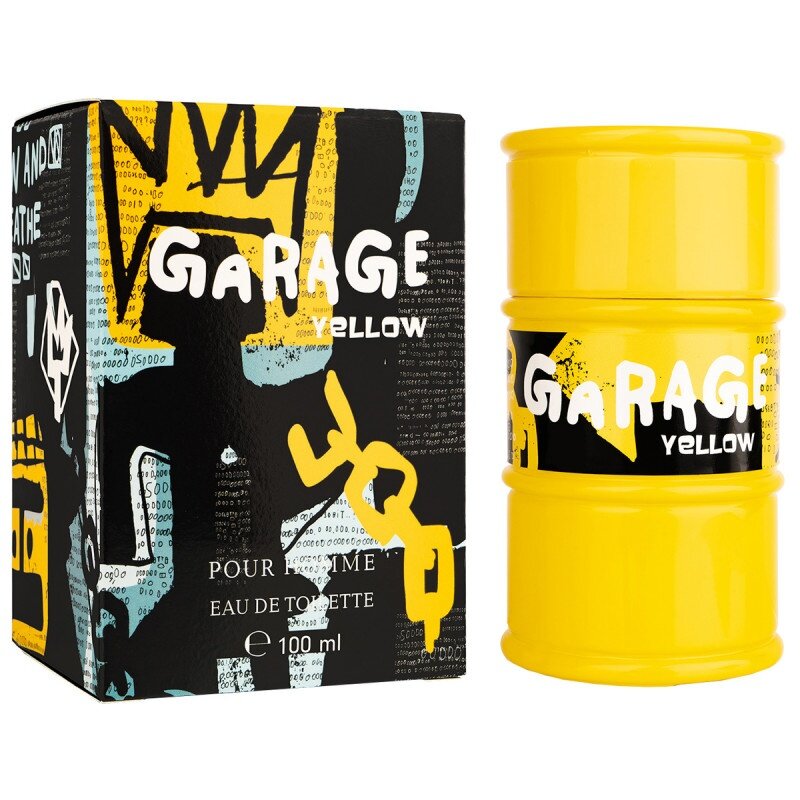Туалетная вода XXI CENTURY GARAGE Yellow мужская, 100 мл
